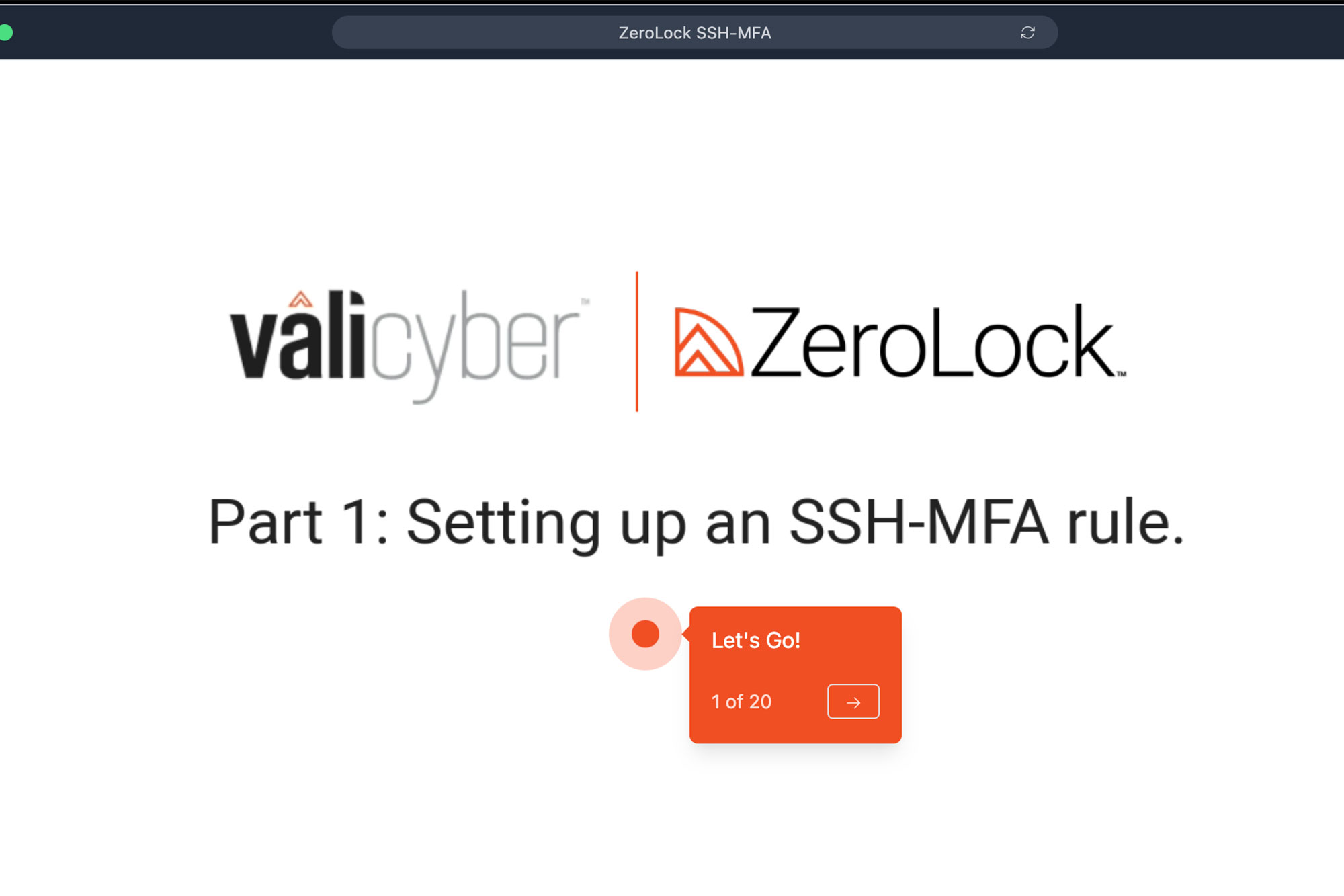 SSH-MFA - ZeroLock prevents unauthorized access with SSH-MFA